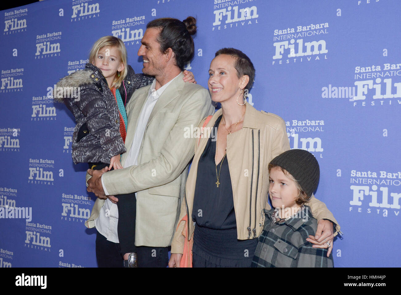 Santa Barbara, USA. 2nd Feb, 2017. True Goodwin, Aamion Goodwin, Daize ...