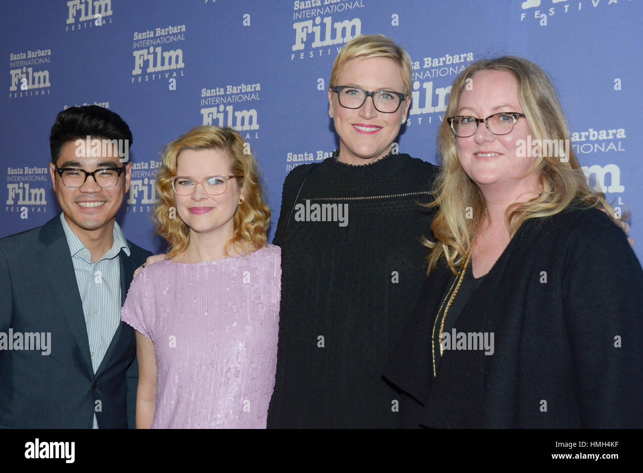 Santa Barbara, USA. 2nd Feb, 2017. Scott Takeda, Kara Holden, Suzanne ...