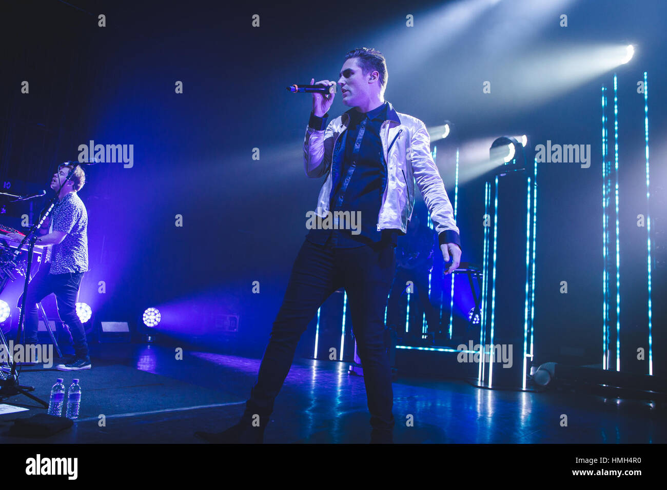 London, UK. 3rd Feb, 2017. Charlie Simpson of british pop-rock band ...