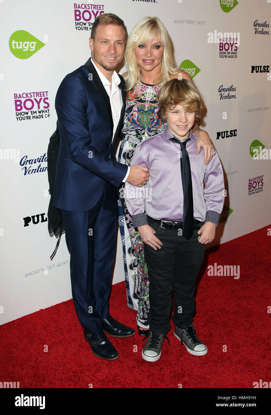Baylee littrell and brian littrell hi-res stock photography and images ...