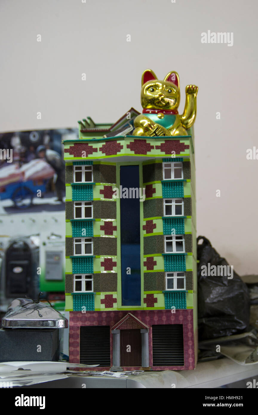 Chalet in El Alto, Bolivia, also called cholets Stock Photo - Alamy