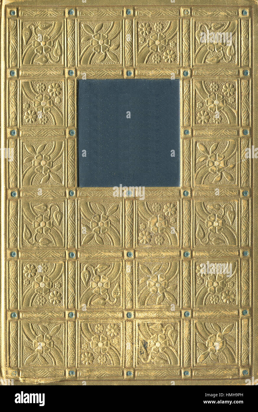 Old golden book cover Stock Photo - Alamy