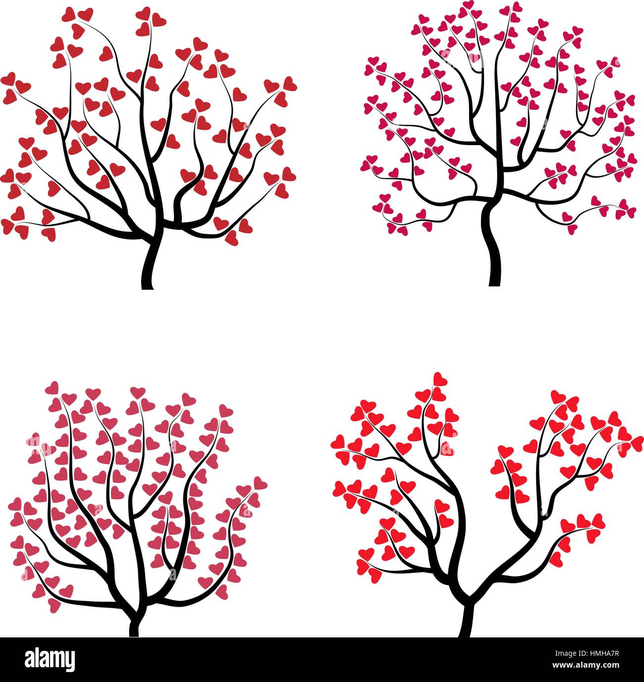 Romantic tree Cut Out Stock Images & Pictures - Alamy