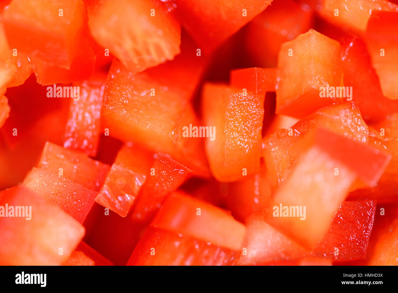 Close up sliced capsicum hi-res stock photography and images - Alamy