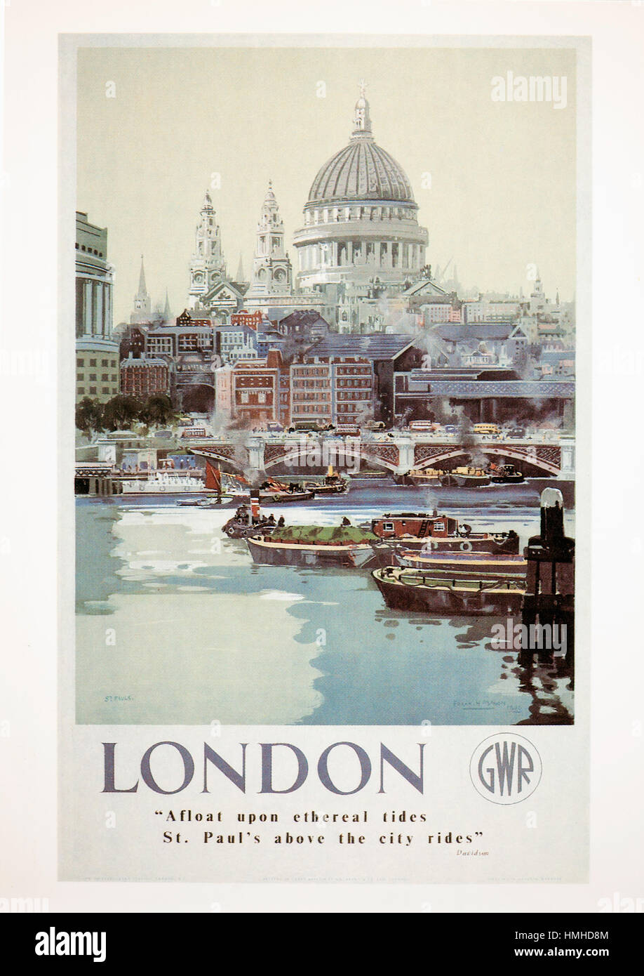 London Vintage Postcard