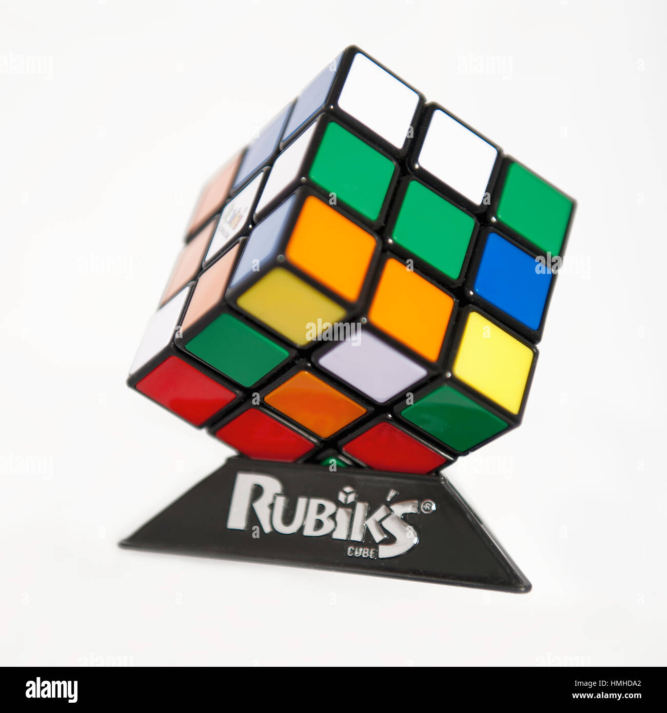 Rubik's Cube Puzzle Stock Photo - Alamy