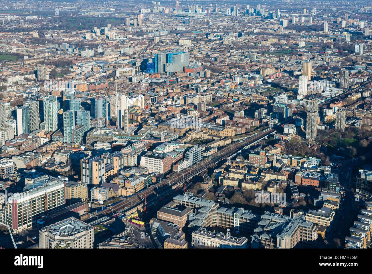 London from above Stock Photo - Alamy