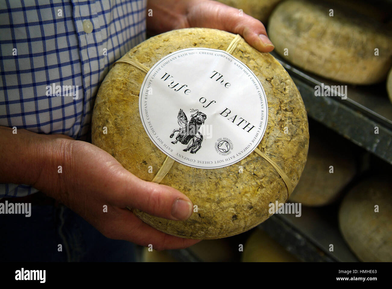 Cheesemaker graham padfield bath soft hi-res stock photography and ...