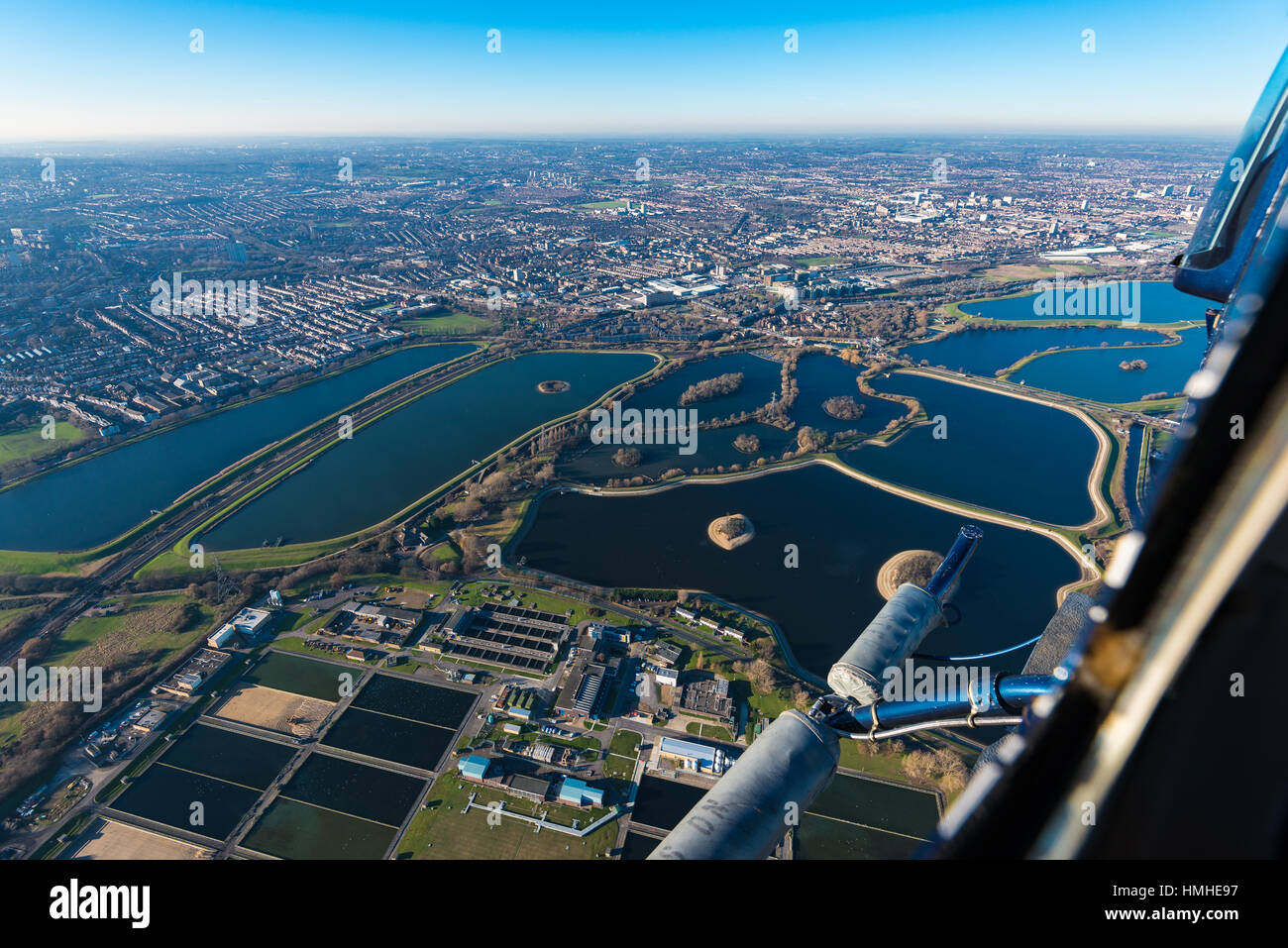 London from above Stock Photo - Alamy