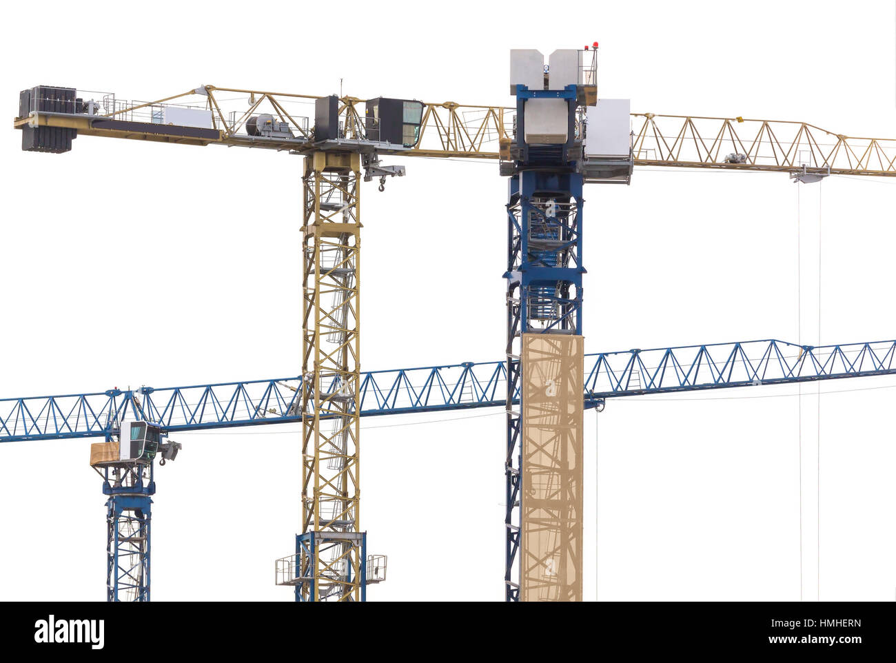 High tower crane Cut Out Stock Images & Pictures - Alamy