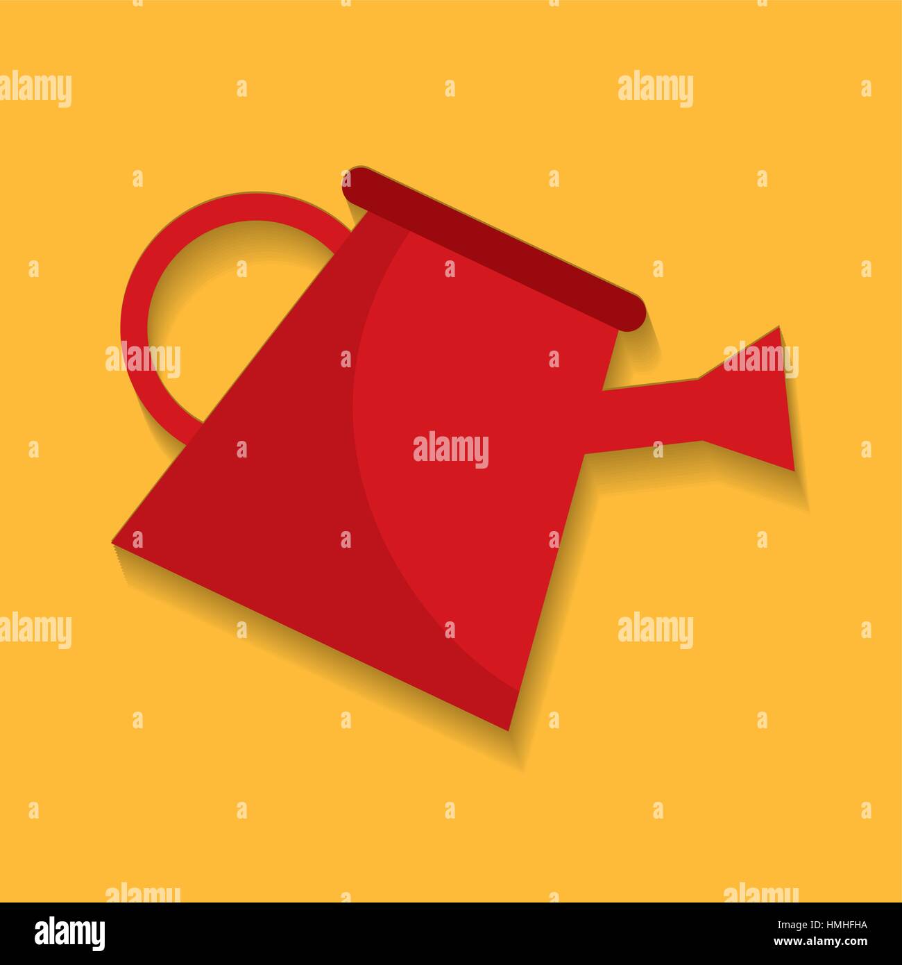 Garden sprinkler farm tool vector illustration design Stock Vector ...