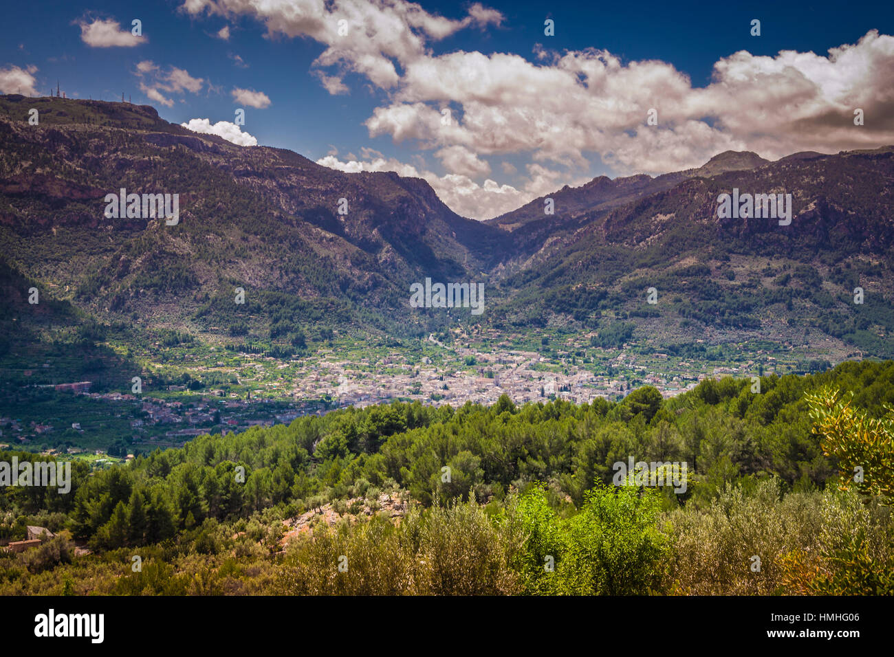 Sóller valley, Mallorca Stock Photo - Alamy