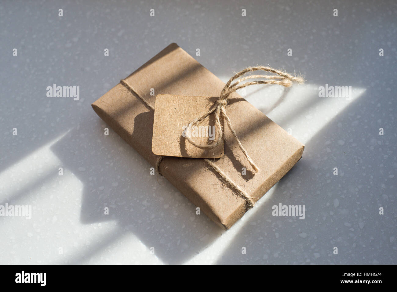 Brown paper parcel post label vintage hi-res stock photography and ...