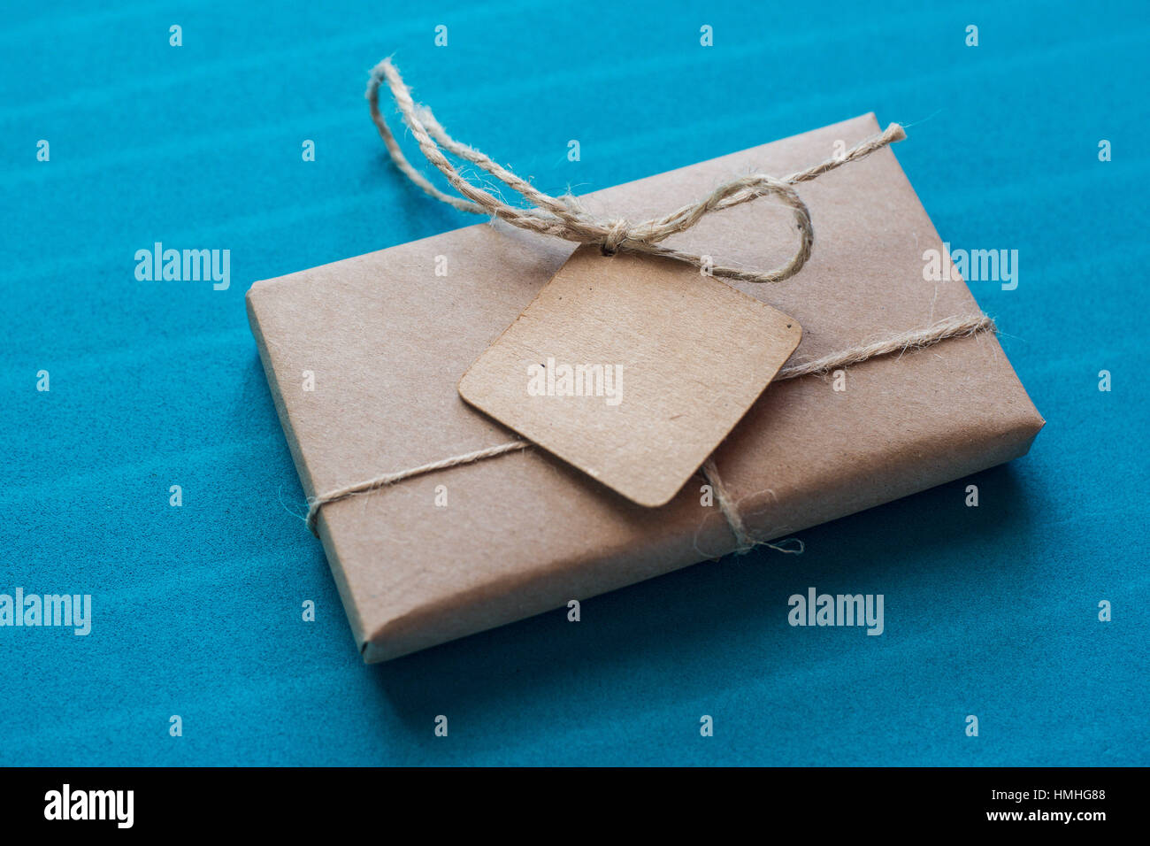 Brown paper parcel post label vintage hi-res stock photography and ...