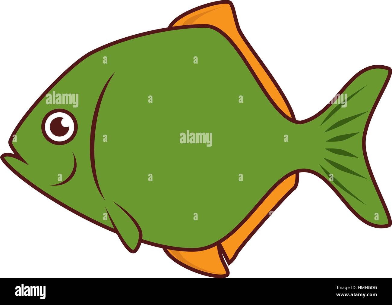 sea fish emblem icon vector illustration design Stock Vector Image ...