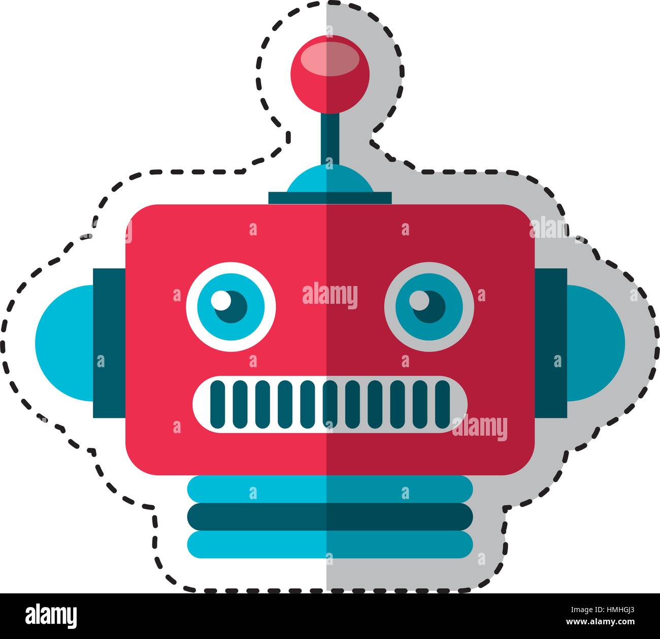 electric robot avatar character Stock Vector Image & Art - Alamy