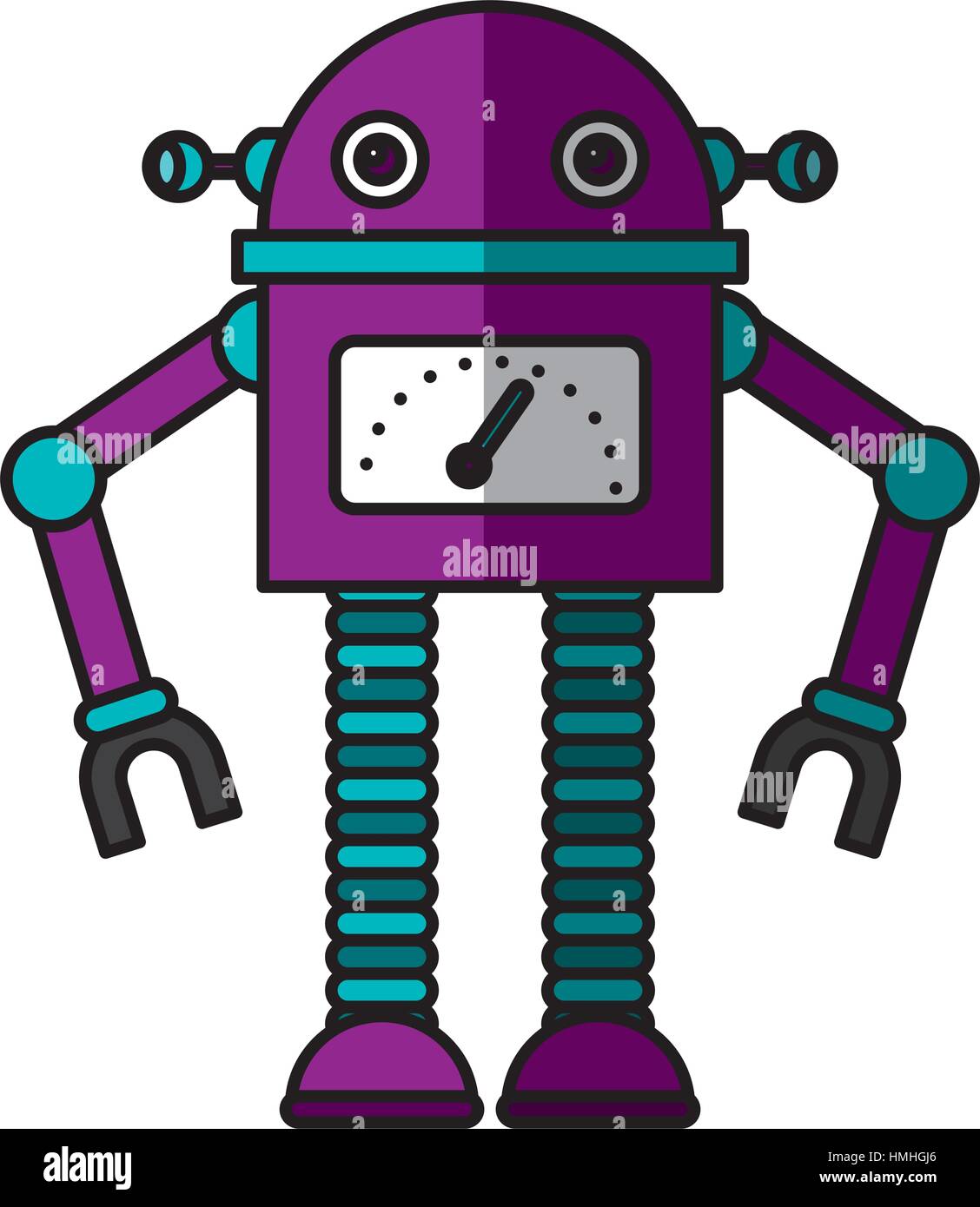 electric robot avatar character Stock Vector Image & Art - Alamy