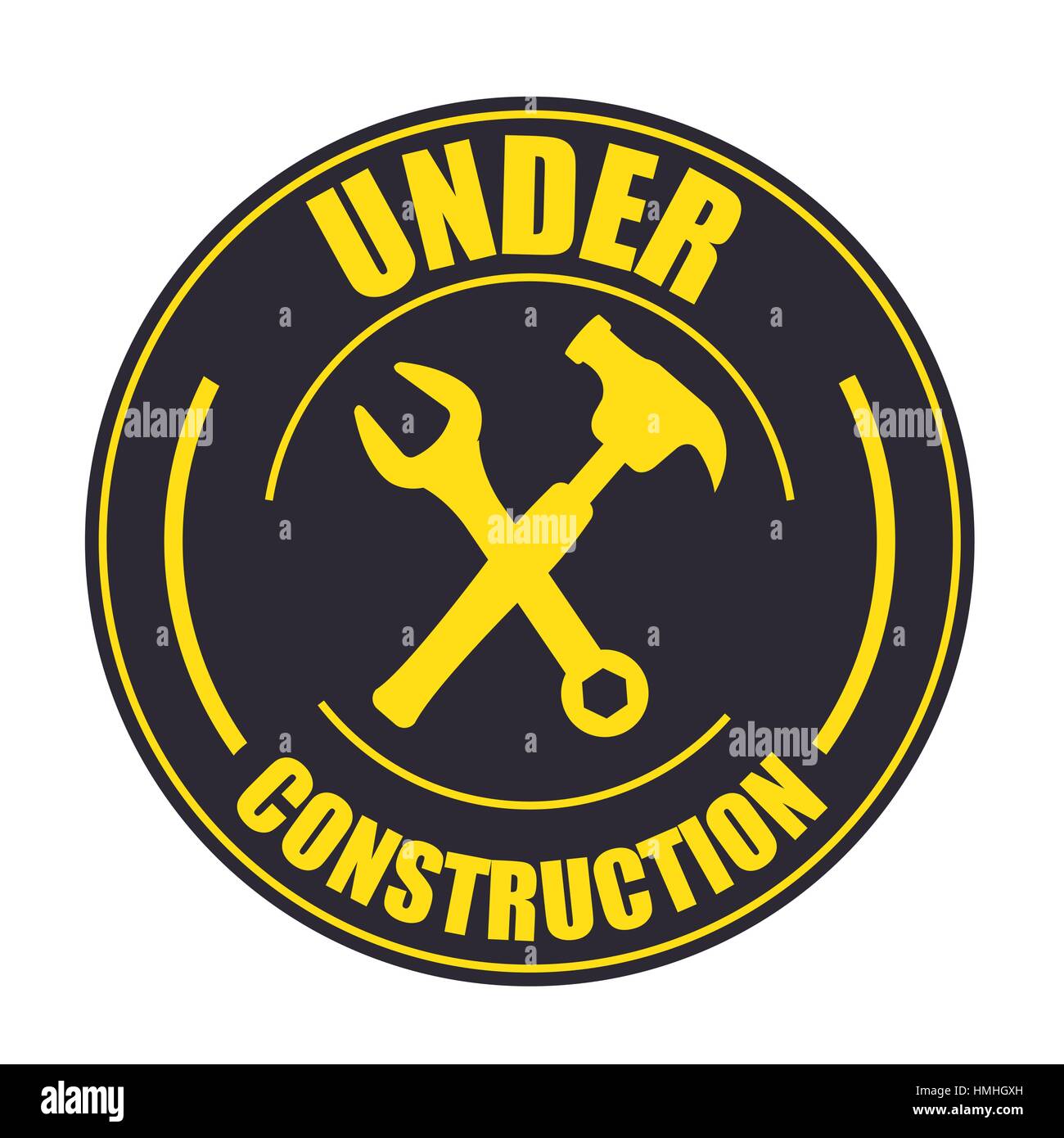 site under construction tools vector illustration design Stock Vector ...