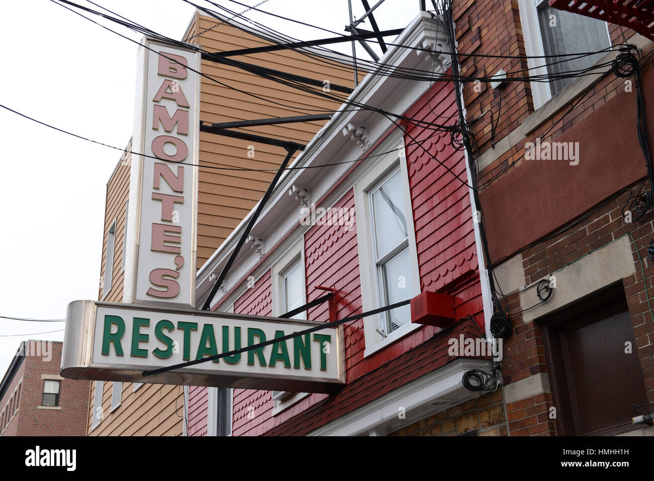 Bamonte's Restaurant, Williamsburg, Brooklyn, New York City Stock Photo ...