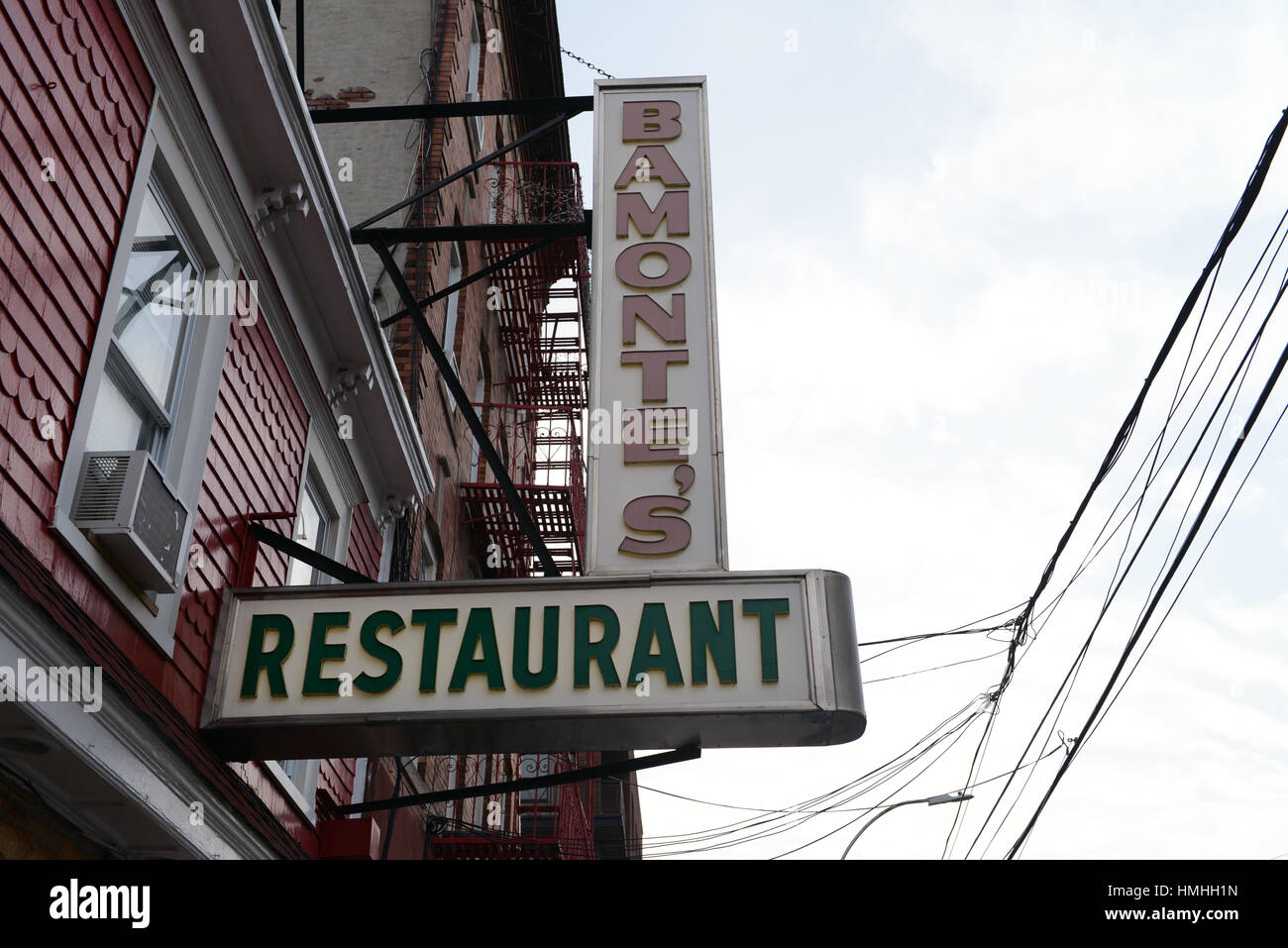 Bamonte's Restaurant, Street Scene, Williamsburg, Brooklyn, New York ...