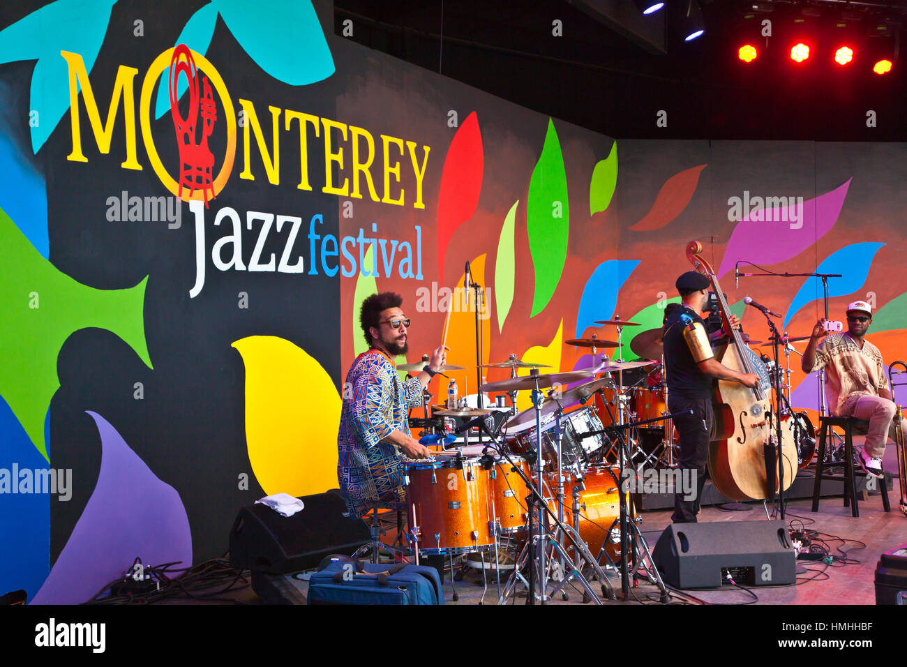TONY AUSTIN on drums for KAMASI WASHINGTON performing at the 59th ...