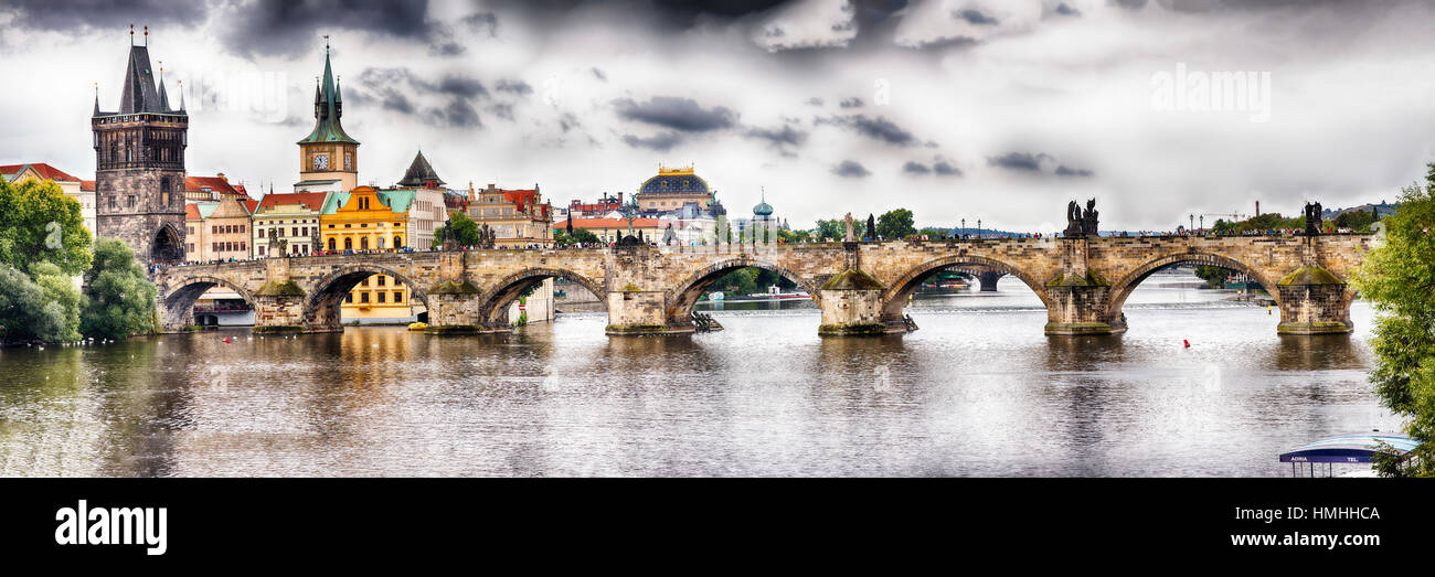 Scenic view vltava river castle hi-res stock photography and images - Alamy