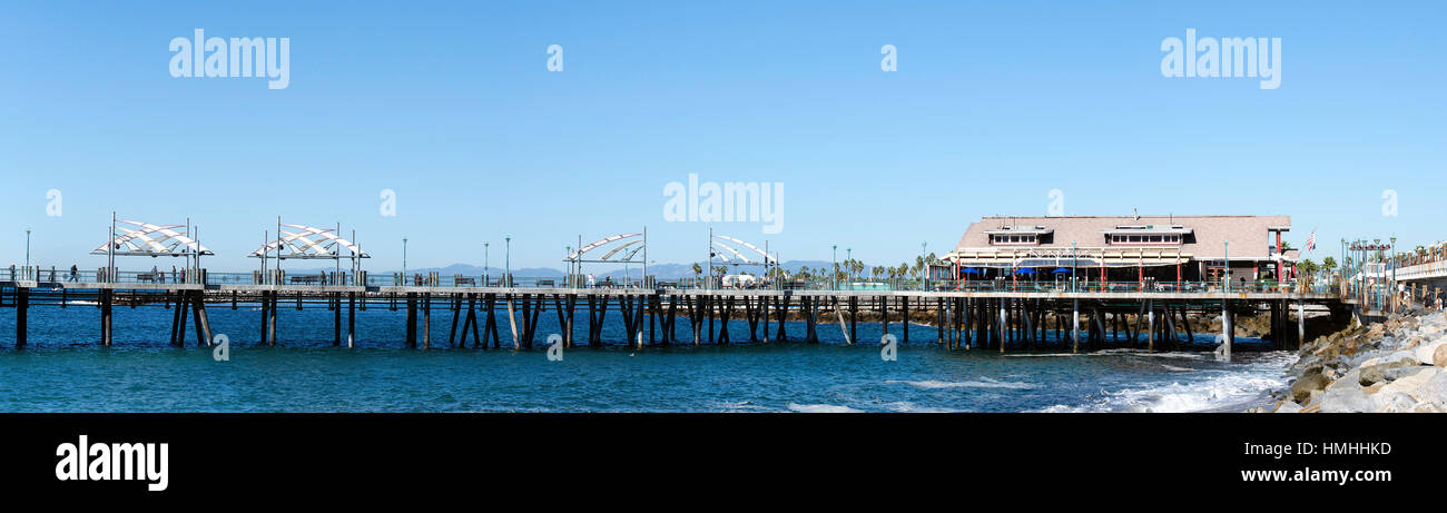 Panorama of Redondo BeachPier Stock Photo - Alamy