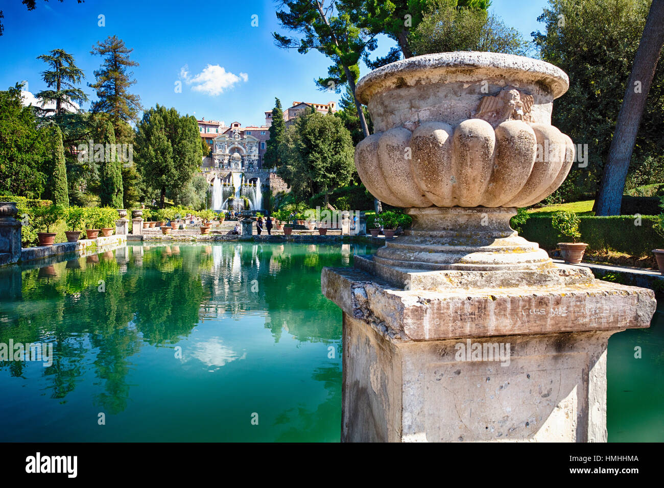 Tivoli pond hi-res stock photography and images - Alamy
