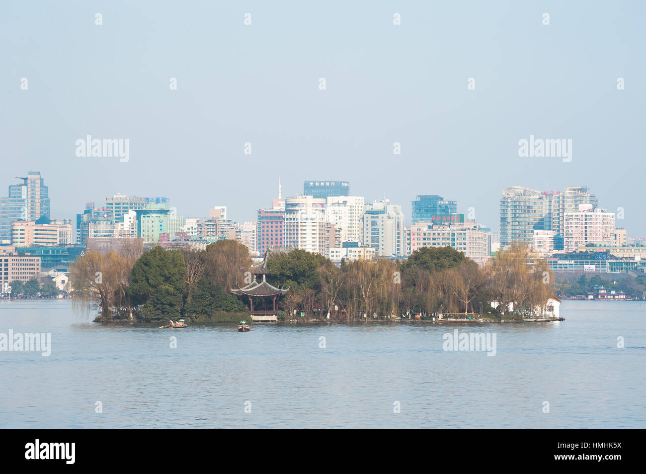 Ruangong Islet at West Lake, Hangzhou Stock Photo - Alamy