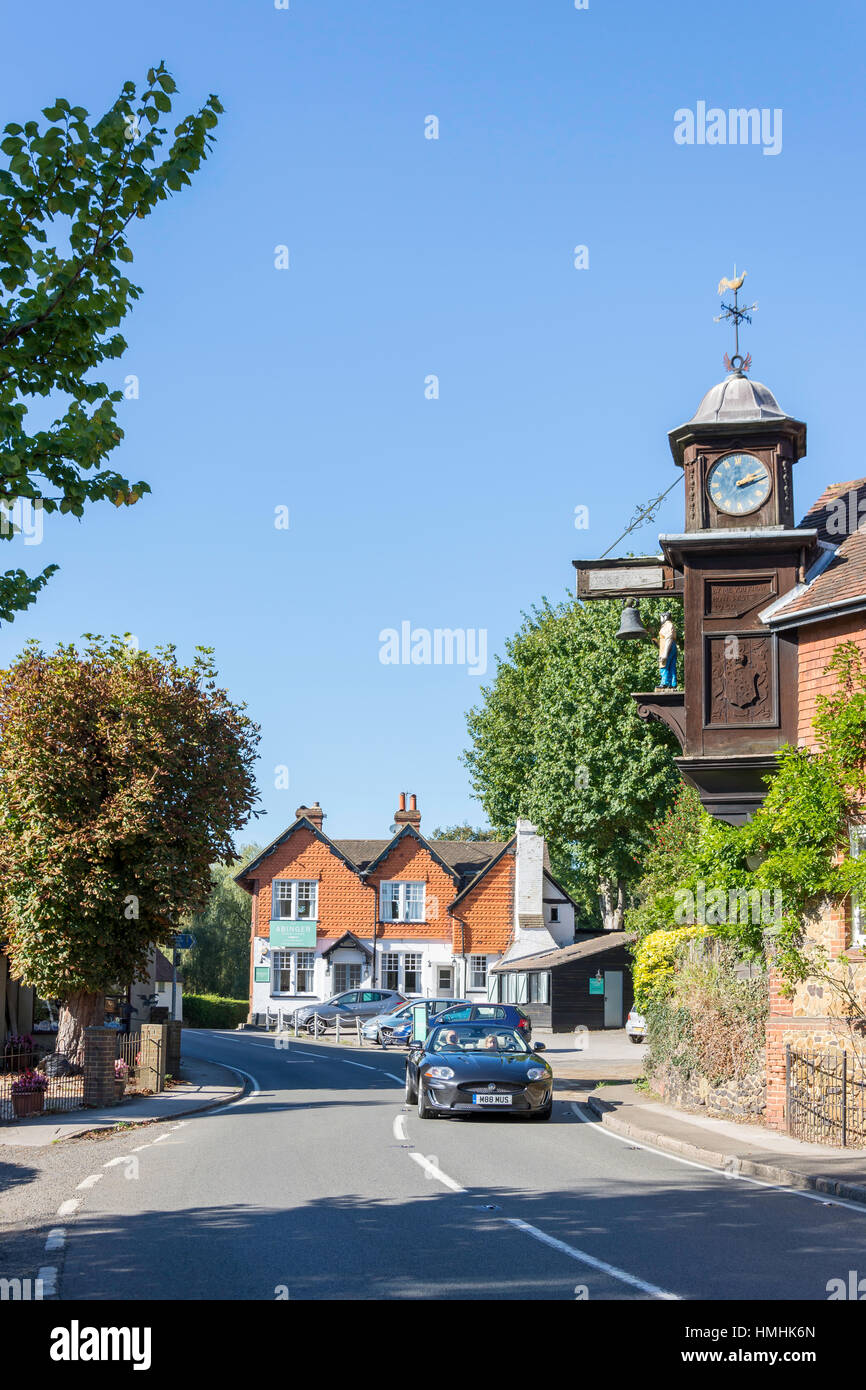 Abinger Hammer Clock corner, Abinger Hammer, Surrey, England, United ...