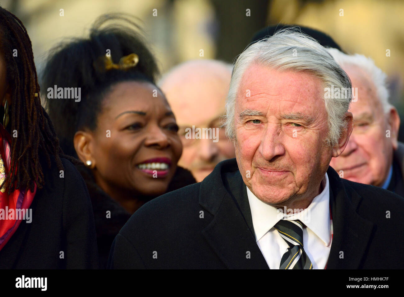 David Steel / Lord Steel of Aikwood, at an event on College Green ...