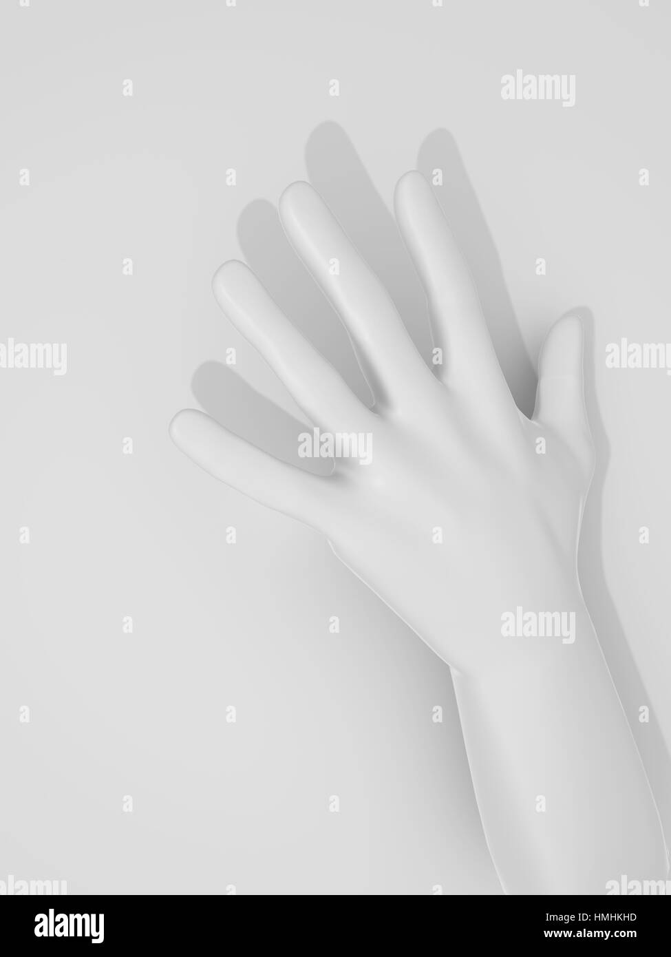 Hand detail illustration Black and White Stock Photos & Images - Alamy