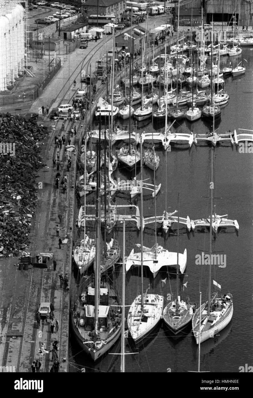 AJAXNETPHOTO. 5TH JUNE, 1980. PLYMOUTH, ENGLAND. - OSTAR 1980 - SINGLE ...