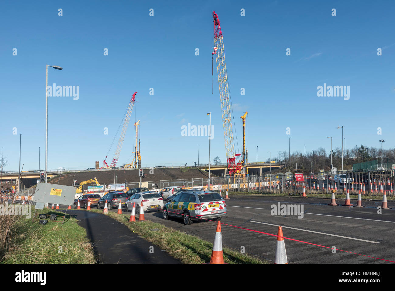 Silverlink roundabout hi-res stock photography and images - Alamy