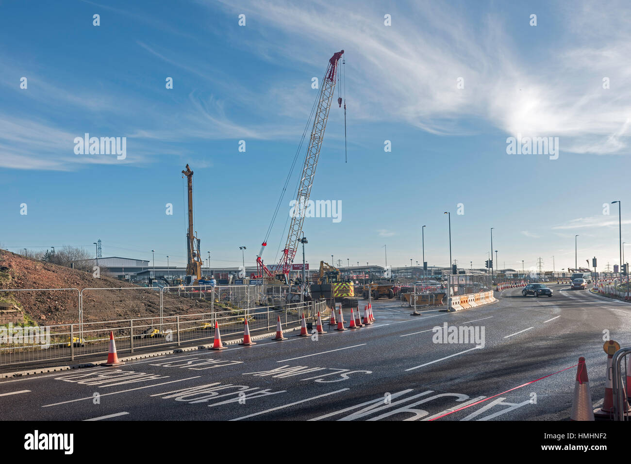 Silverlink roundabout hi-res stock photography and images - Alamy
