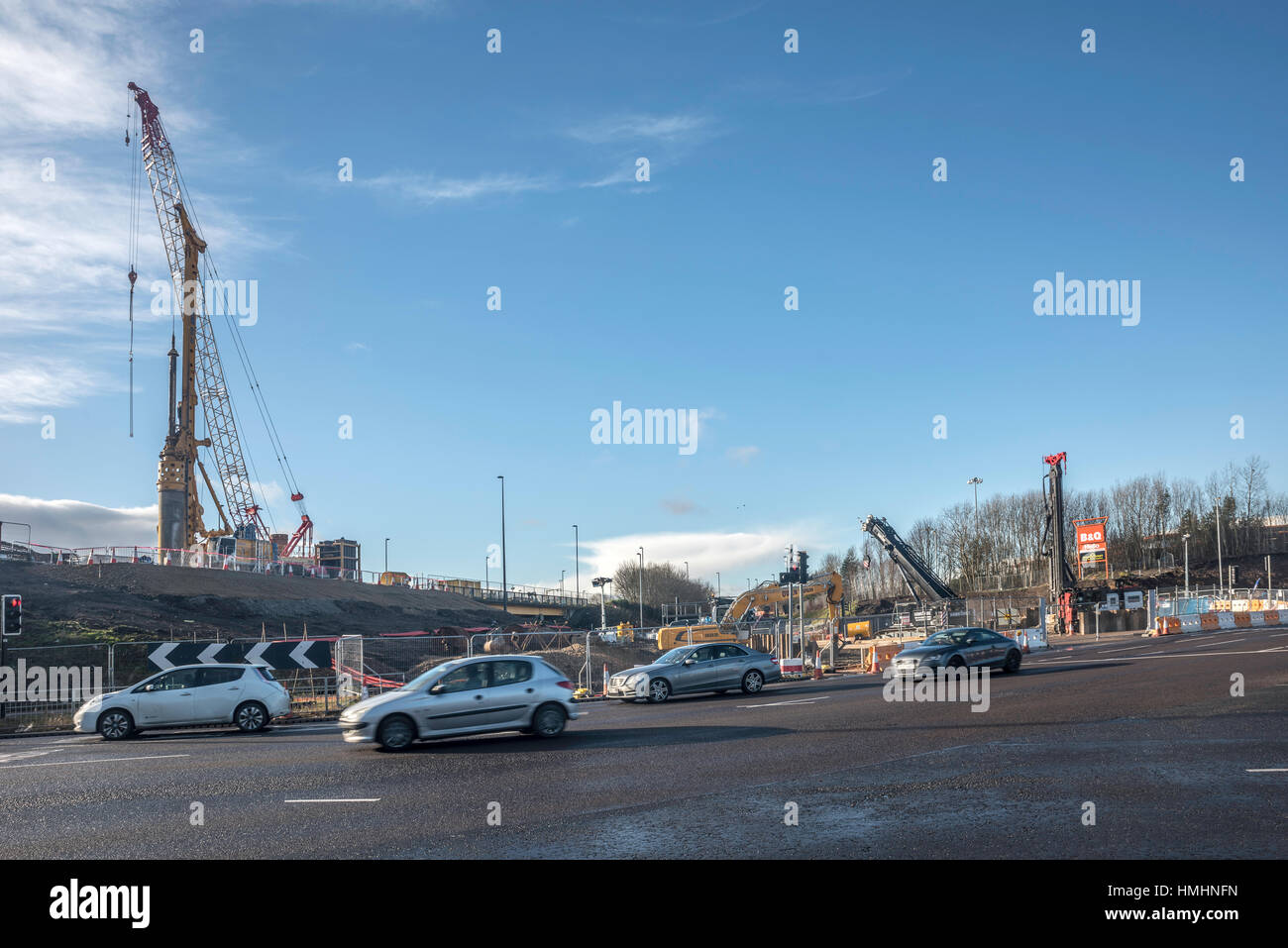 Silverlink roundabout hi-res stock photography and images - Alamy