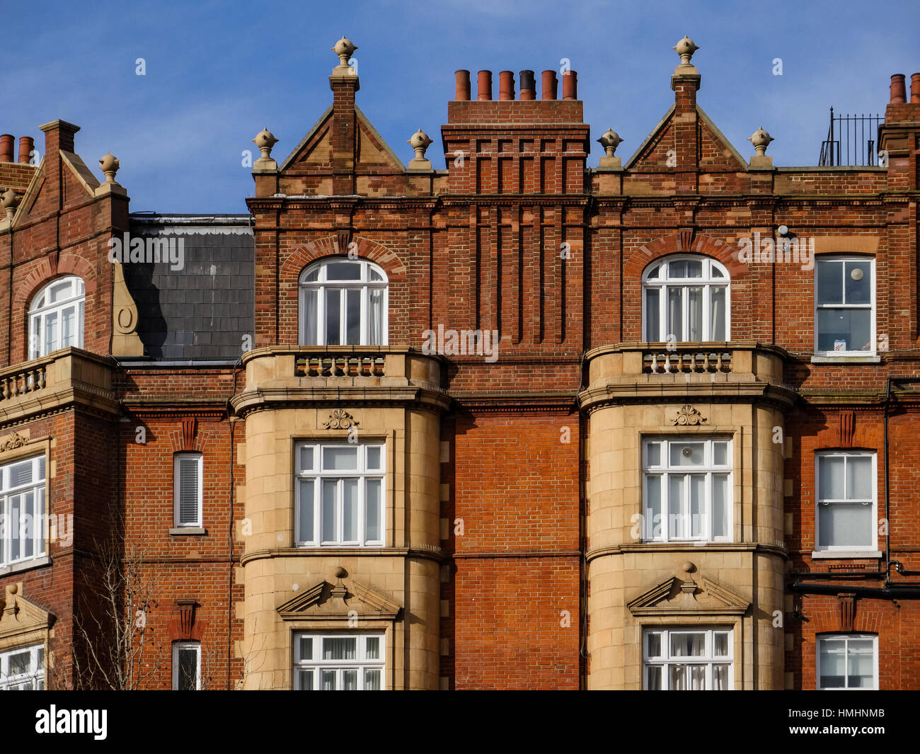 Late victorian mansion block hi-res stock photography and images - Alamy