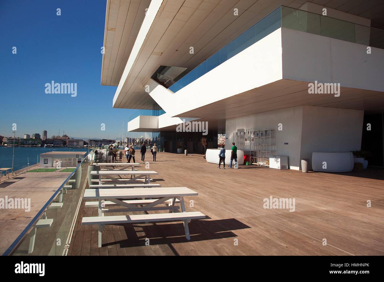 Americas Cup Building David Chipperfield High Resolution Stock ...