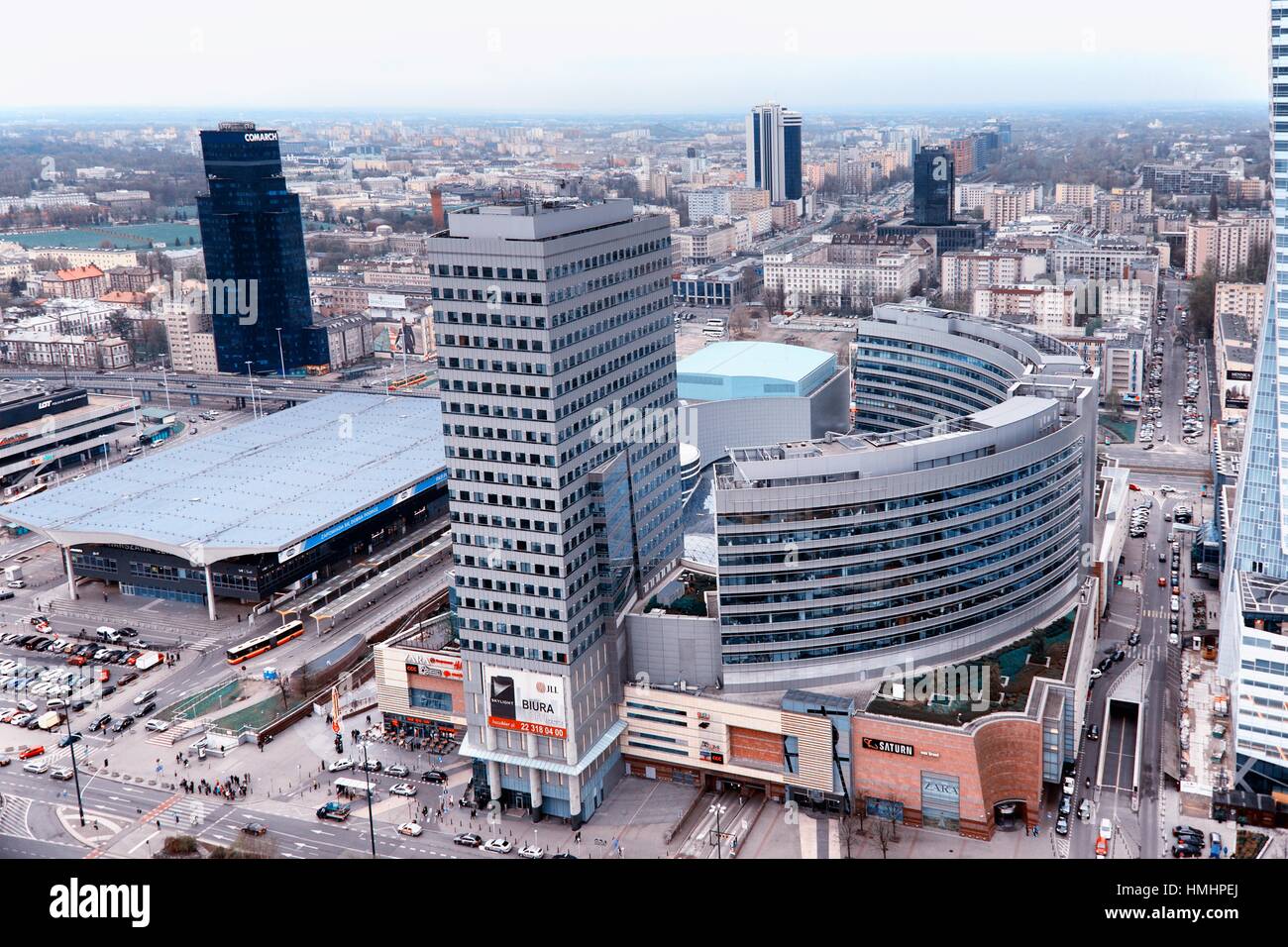 Warszawa centralna hi-res stock photography and images - Alamy