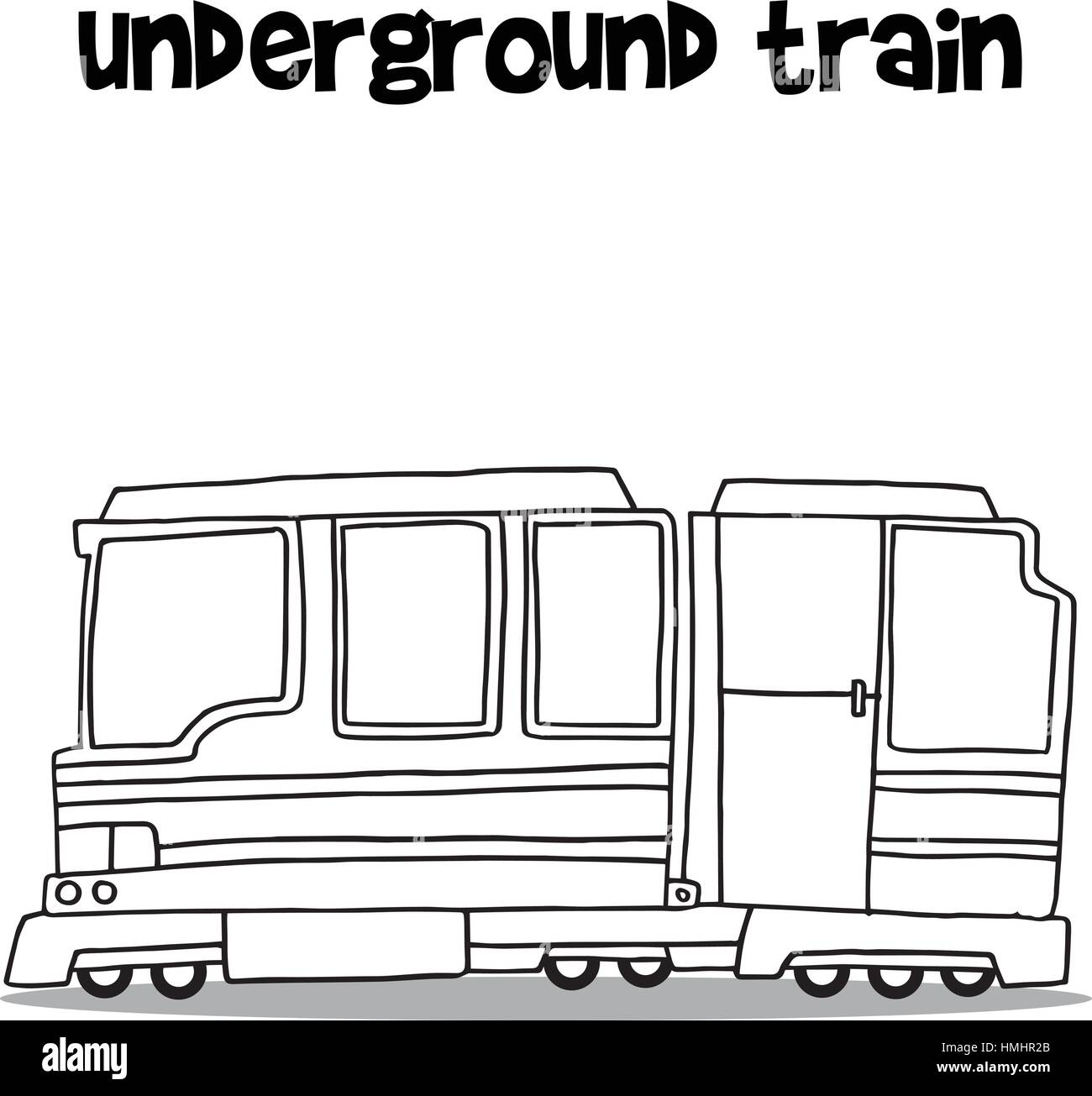 Underground express Stock Vector Images - Alamy