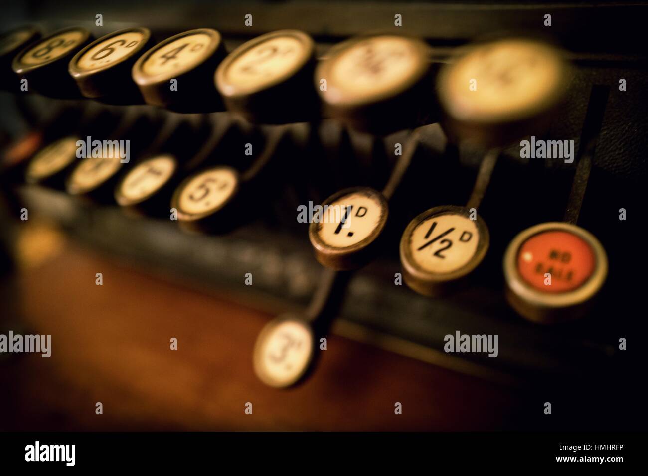 Keyboard old cash register hi-res stock photography and images - Alamy