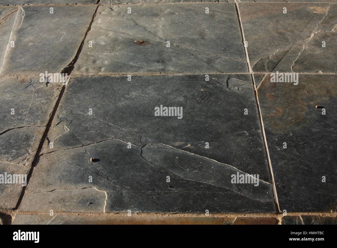 I took this of slate rock tile Stock Photo - Alamy