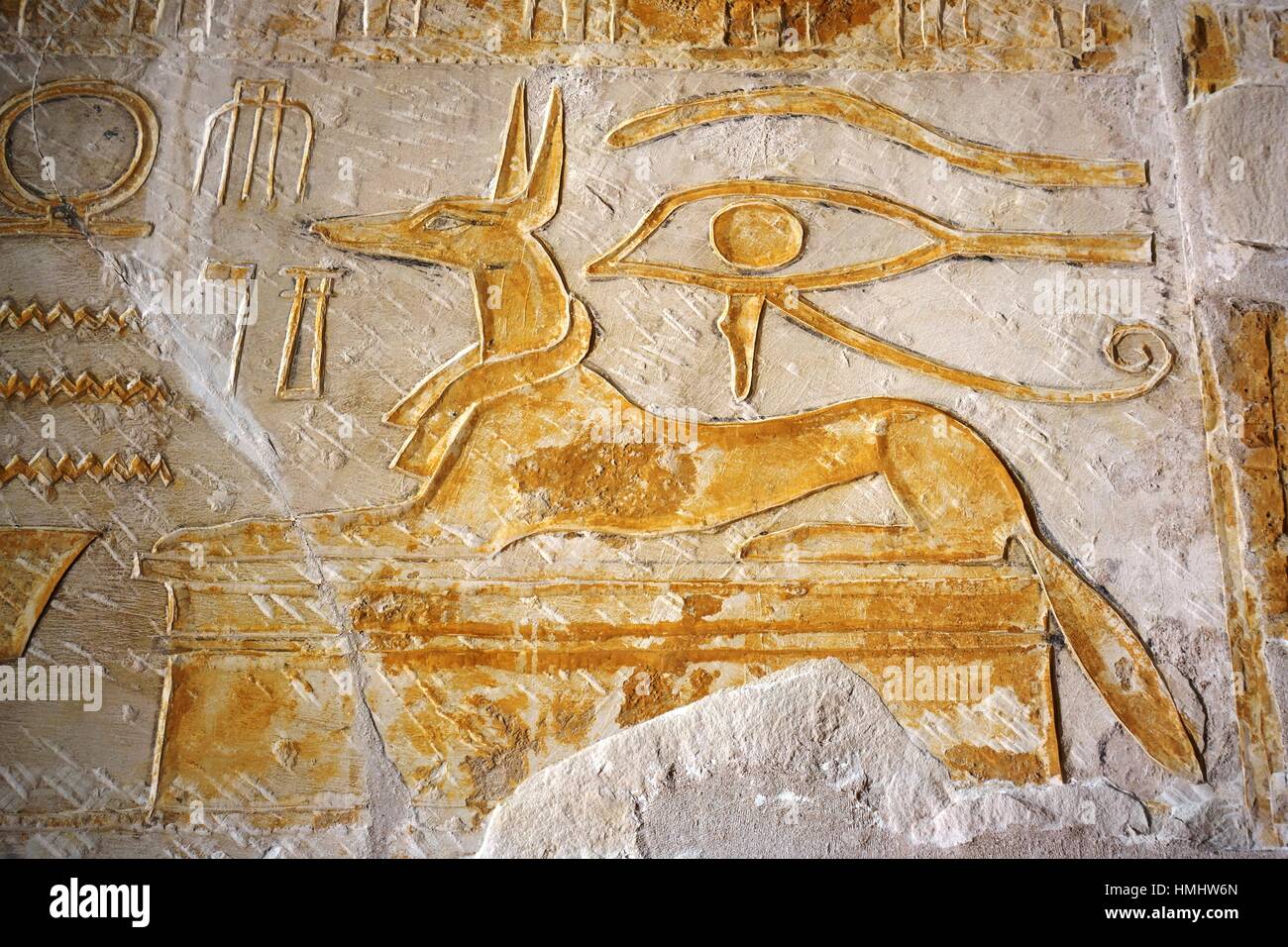 Anubis tutankhamun hi-res stock photography and images - Alamy