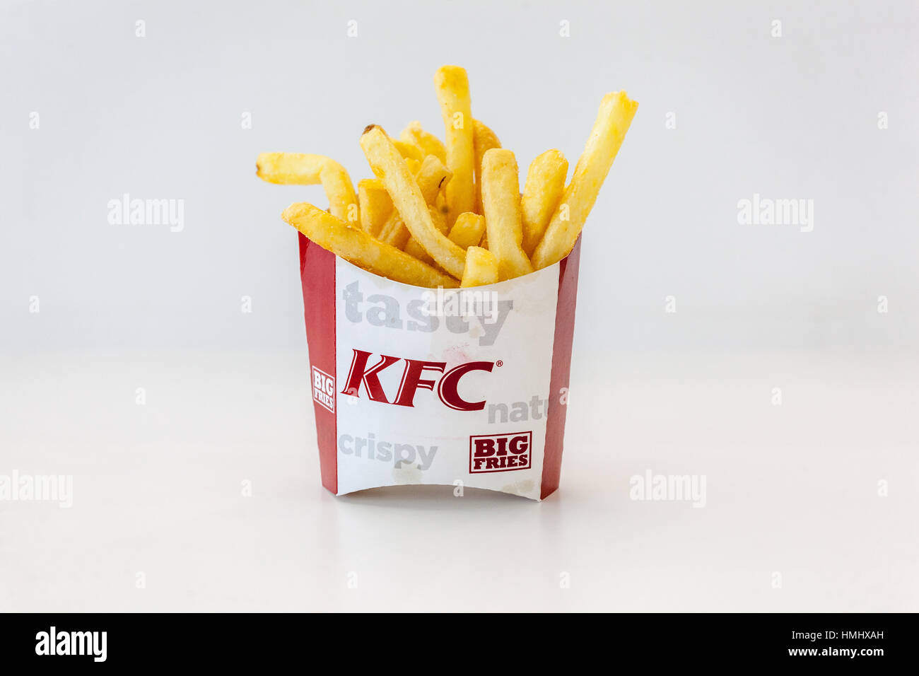 KFC meal, Kentucky Fried Chicken, French fries Stock Photo - Alamy
