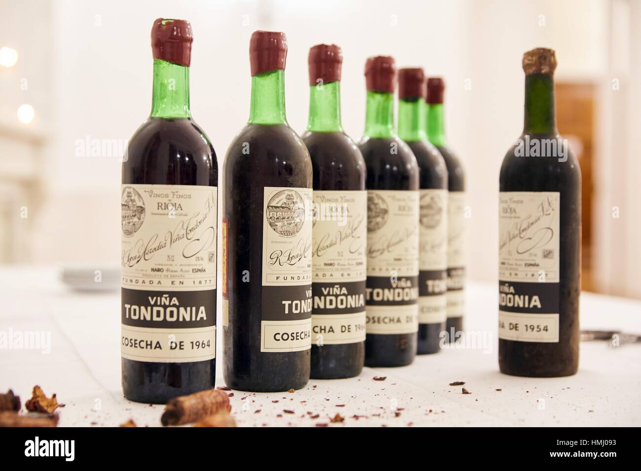 Wine selection, Event Stock Photo - Alamy