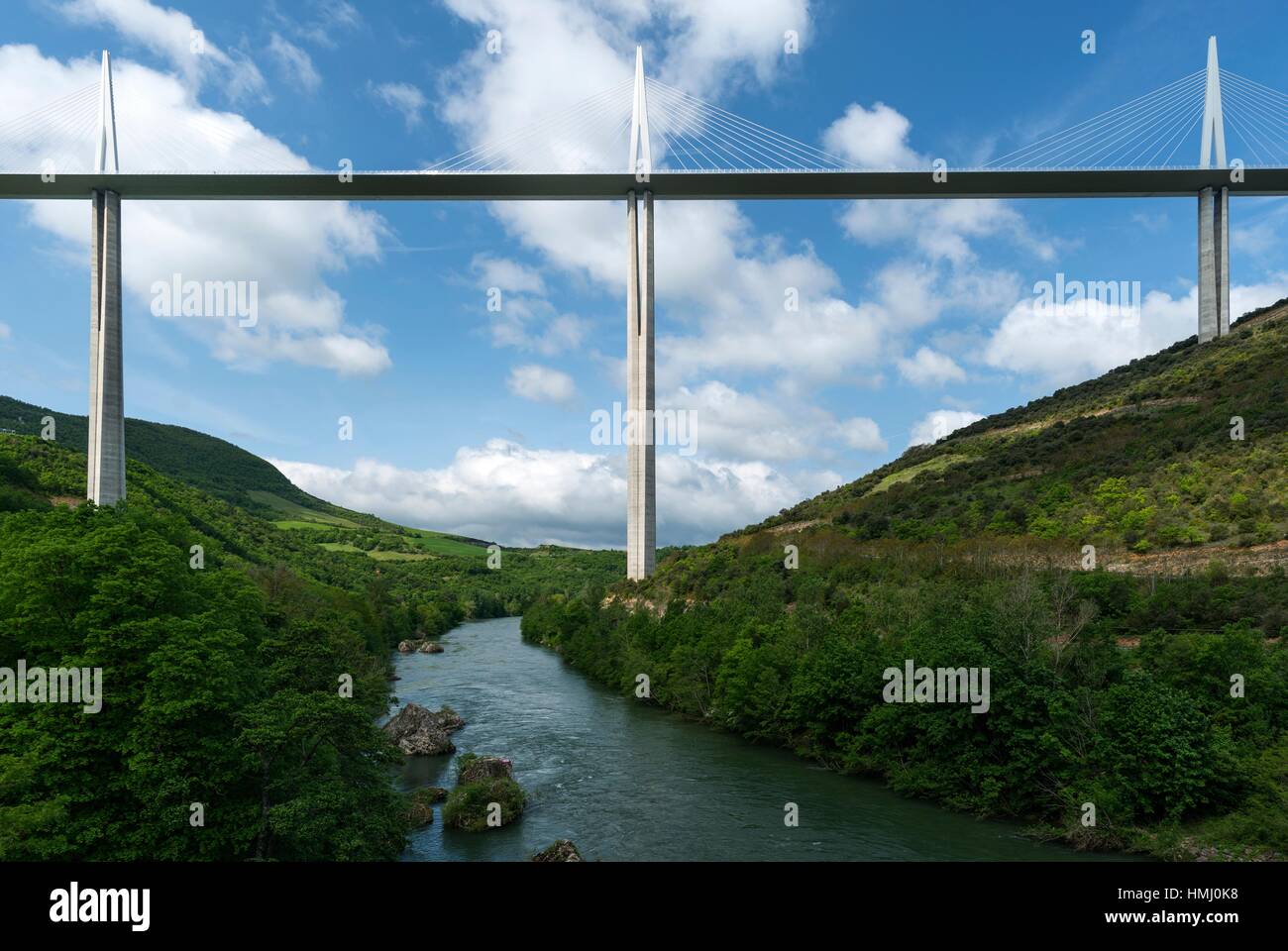 Millau Viaduct Cloud High Resolution Stock Photography and Images - Alamy