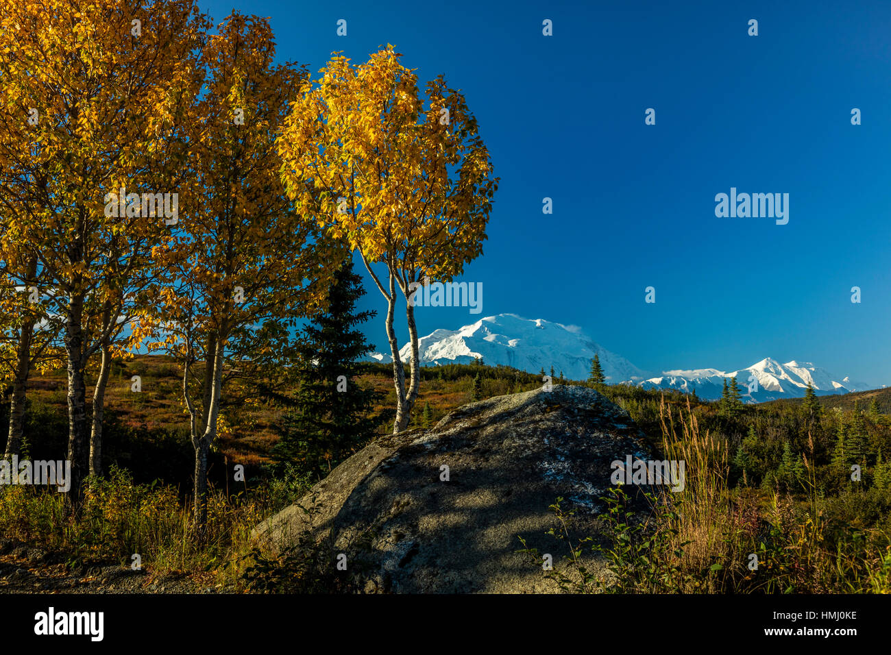 AUGUST 28, 2016 - Mount Denali previously known as Mount McKinley, the ...