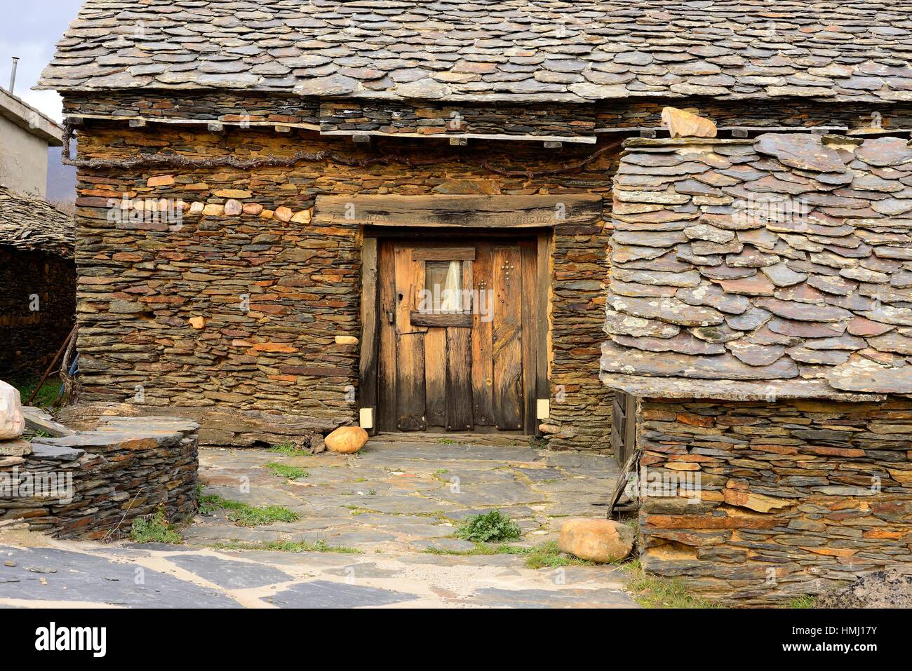Rustic houses built hi-res stock photography and images - Alamy