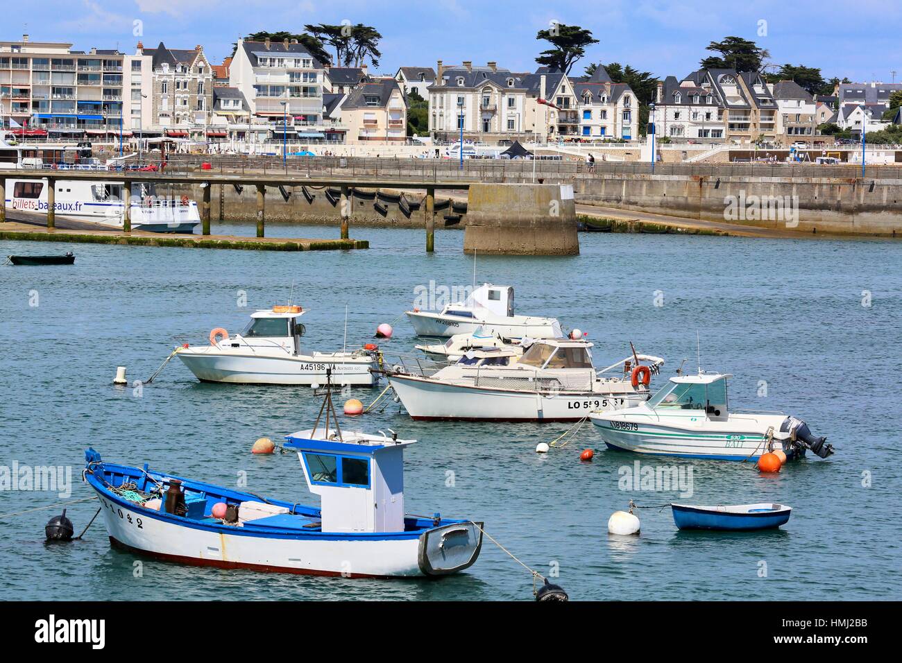 Port haliguen quiberon cote de hi-res stock photography and images - Alamy