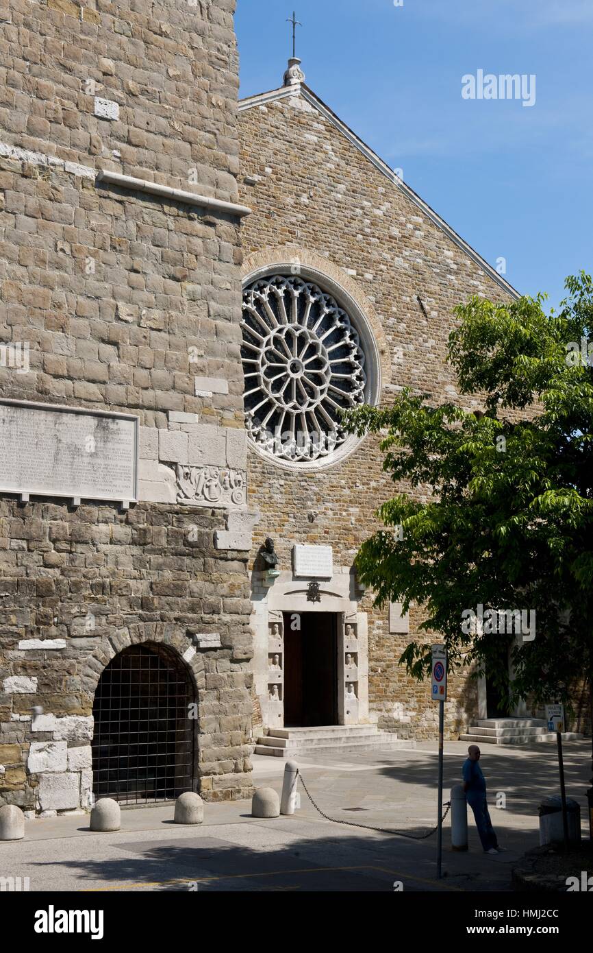 Trieste Italy Cathedral San Giusto High Resolution Stock Photography ...